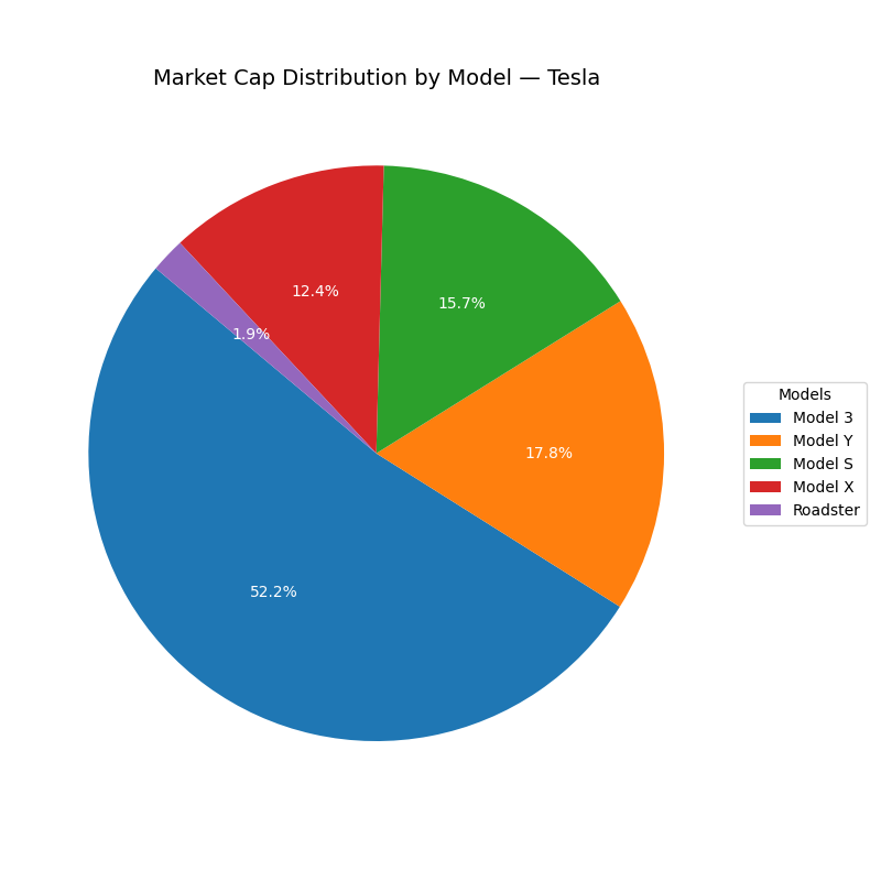 Tesla Model Market Cap 2025 | Dutch Secondhand EV Insights